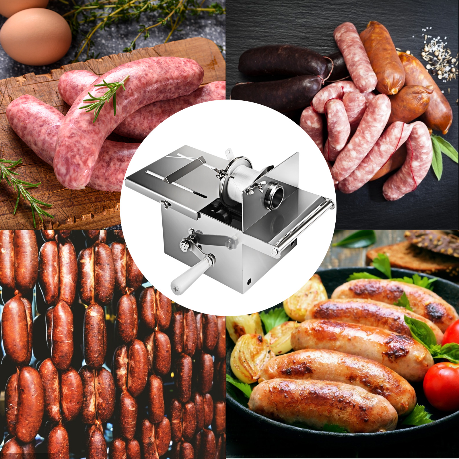 52mm Manual Hand-rolling Sausage Tying & Knotting Machine Food ...