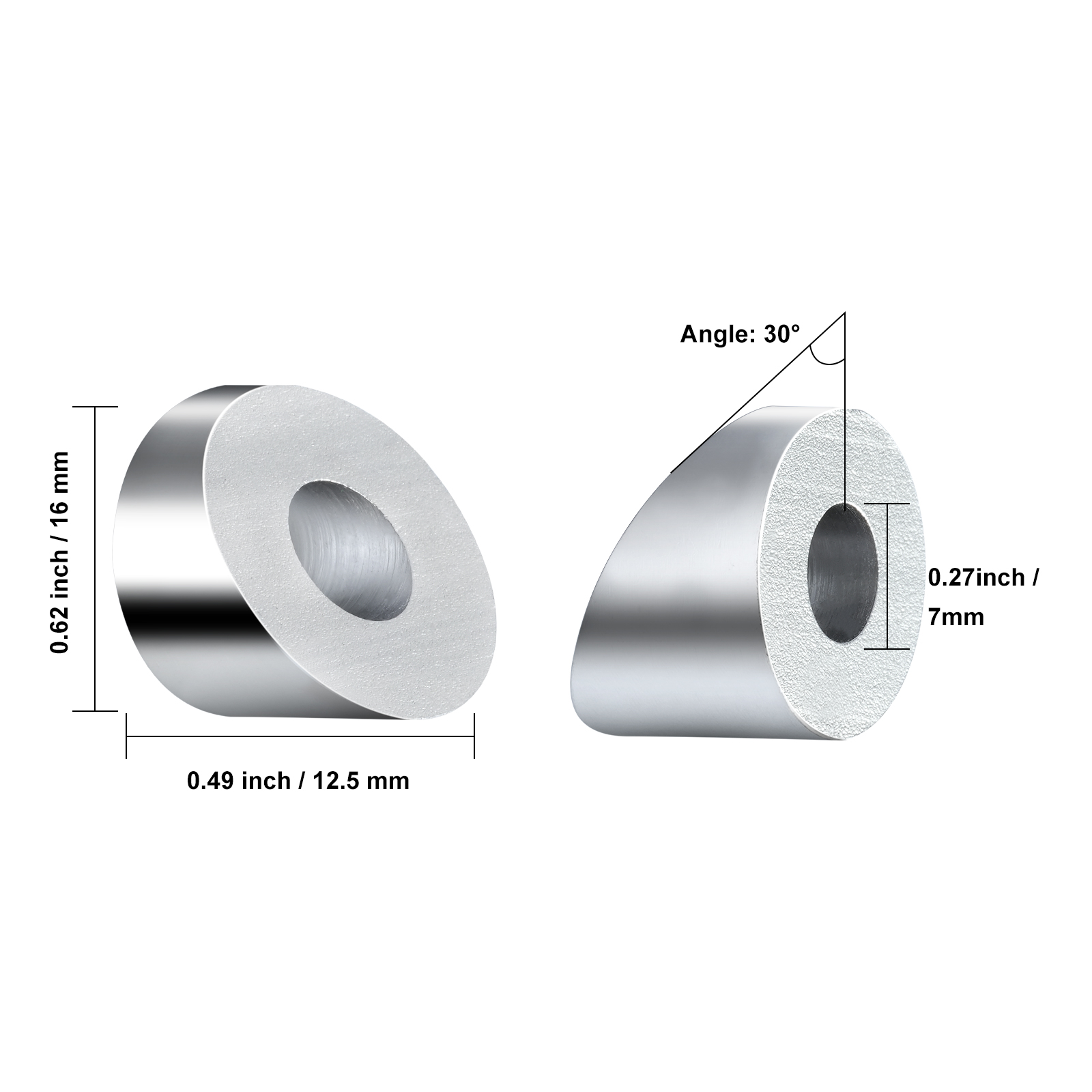 VEVOR 20Pack Cable Railing Kit 3.2mm Wheel Protector Sleeves, Bundle ...