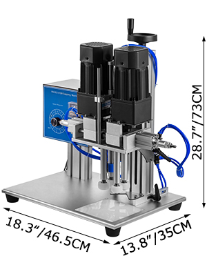 VEVOR Screw Capping Machine 16-55mm Capping Diameter Bottle Cap Screw ...