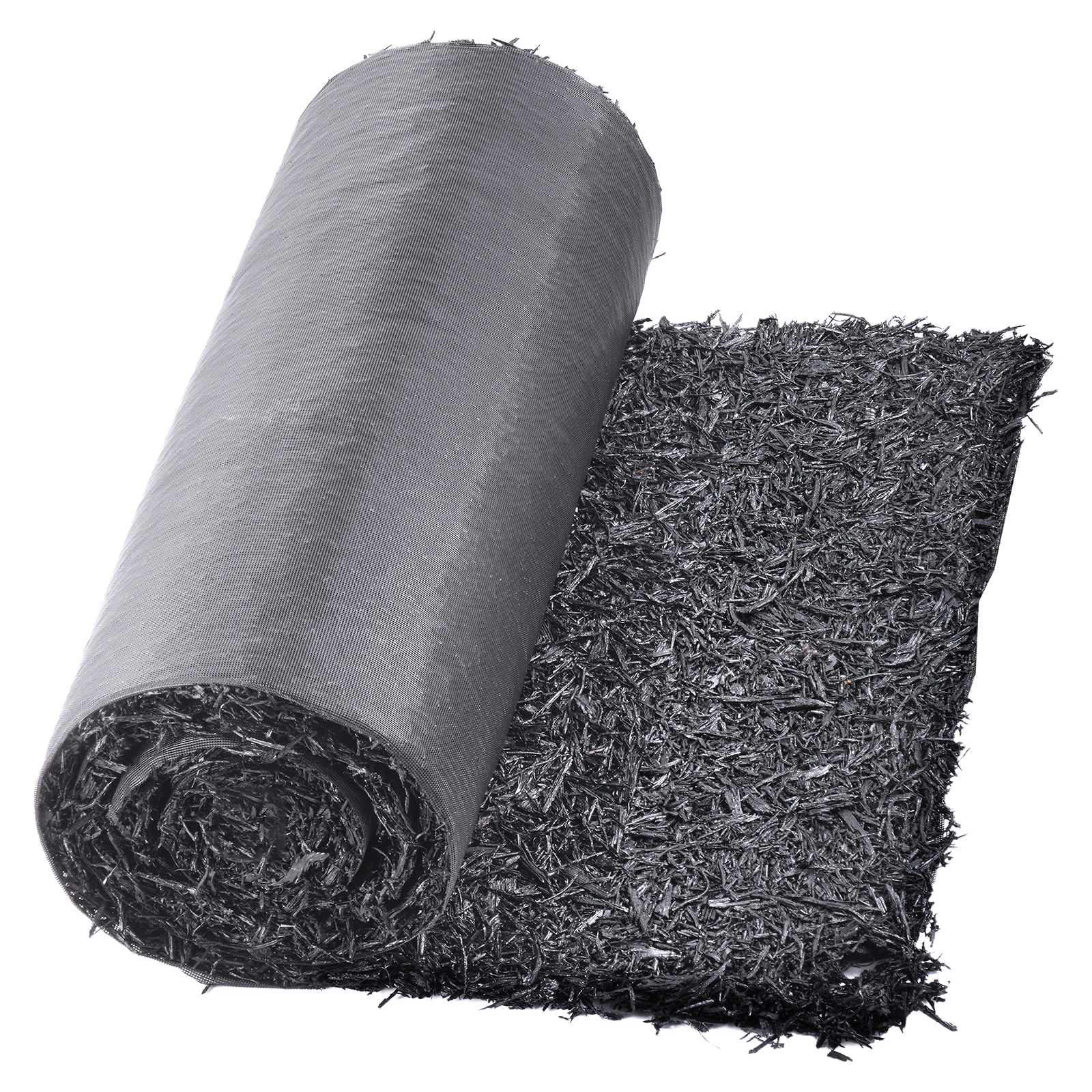 Rubber Mulch Roll 1/2/4 Pack for Landscaping 8ftx22inch/10ftx4.5inch ...