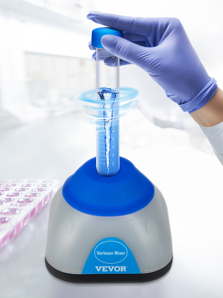VEVOR Vortex Mixer 3000 RPM Mini Vortex Mixer Shaker Max. 50 ml ...