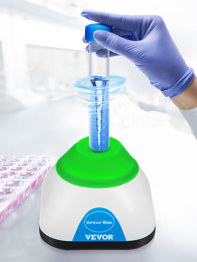 VEVOR Mini Miscelatore a Vortice 3000 Giri/Min (Fissa), Mini Agitatore ...