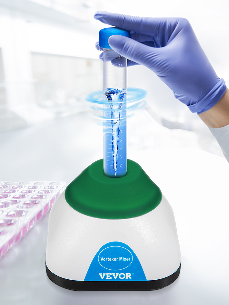 VEVOR Vortex Mixer Groene Mini Vortex Mixer Shaker 6000 RPM Lab Vortex ...