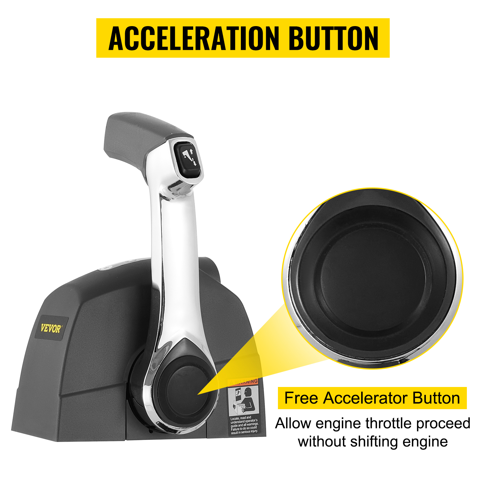 Throttle Outboard Remote Control 5006182 Side Mount For Brp Johnson ...