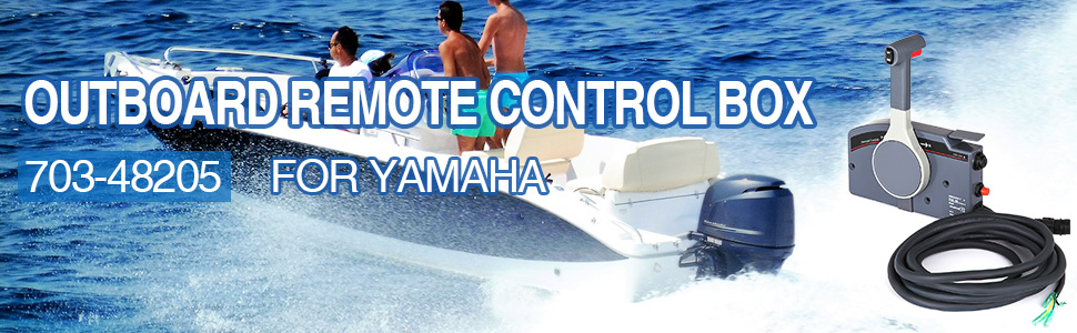 VEVOR VEVOR Boat Throttle Control Outboard Remote Control Box +10 Pin ...