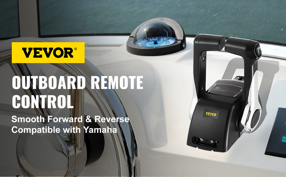 VEVOR Boat Throttle Control 704-48207-R0-00 Boat Control Box Dual Twin ...