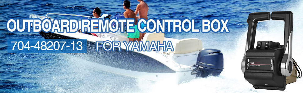 VEVOR Boat Throttle Control 704-48207-13 Twin Binnacle Remote Control ...