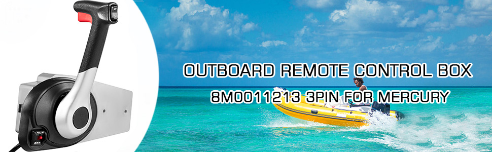 VEVOR Boat Throttle Control Outboard Remote Control, 8M0011213 Boat ...