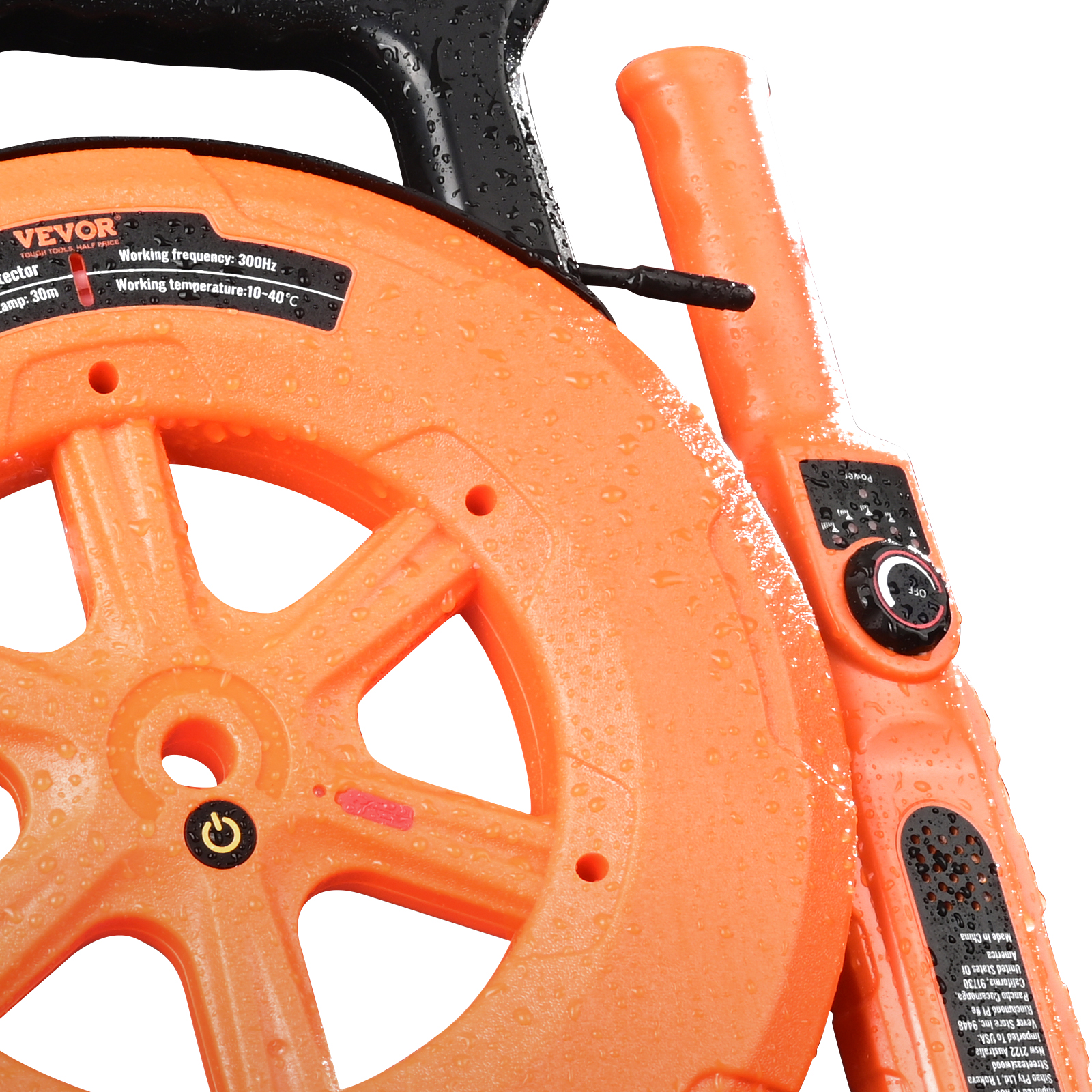 VEVOR Pipe Blockage Detector Locators 100ft/30m Waterproof for PVC ...