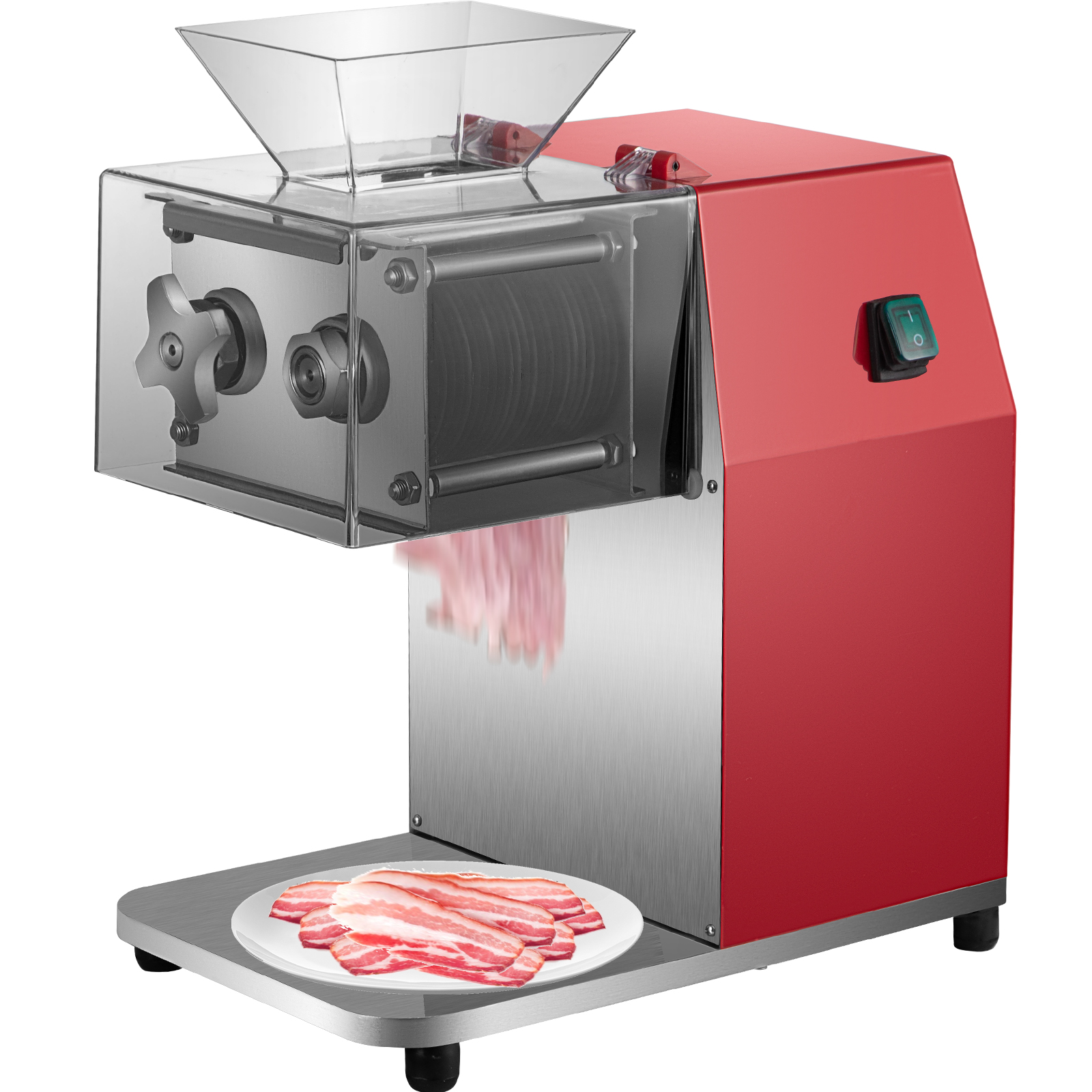 VEVOR Commercial Meat Cutter Slicer Meat Shredding Machine 551 Lbs/H ...