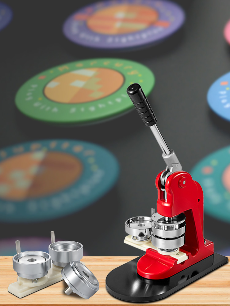 Vevor 2"/50mm Button Badge Die Interchangeable Mold For Badge Making ...