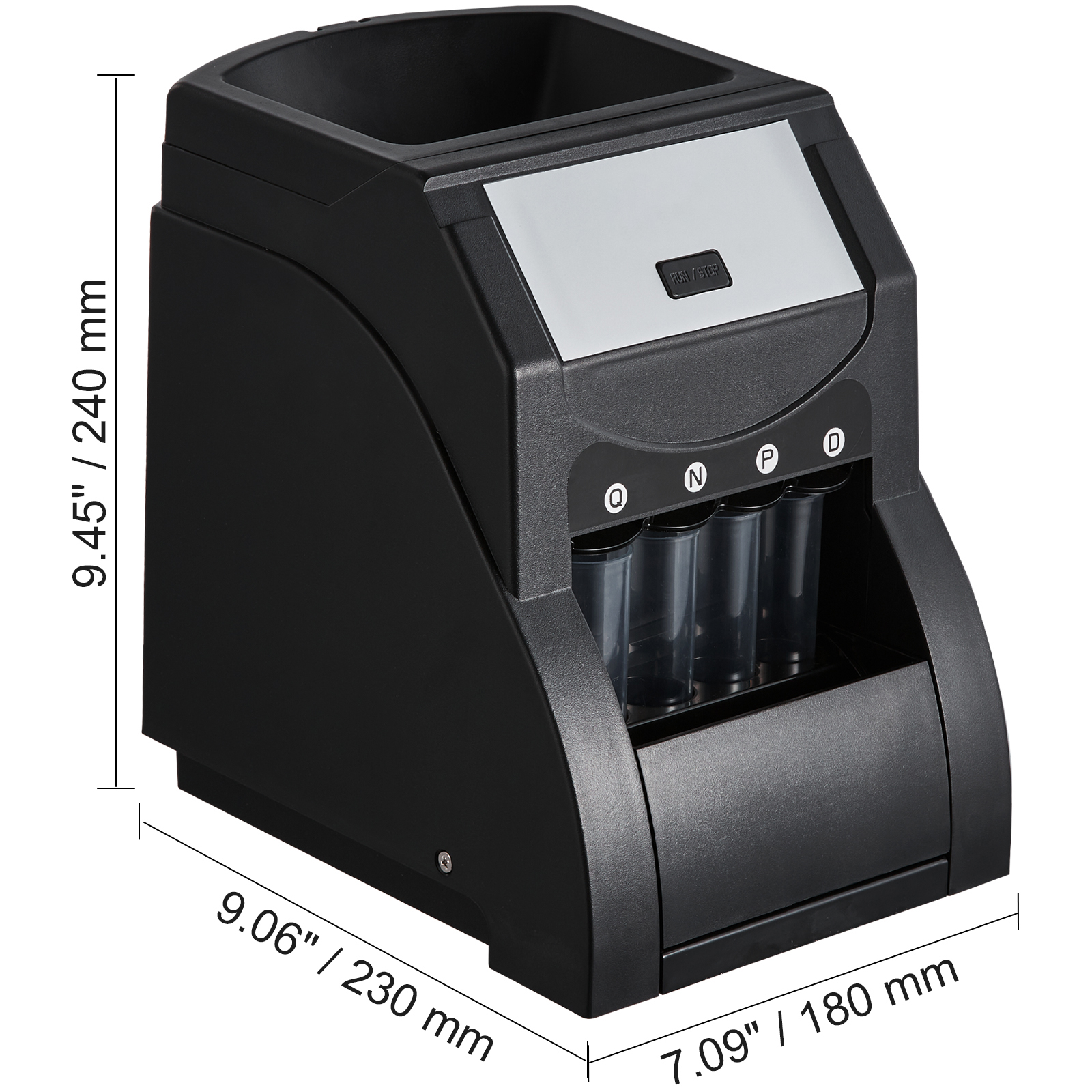 USD Coin Sorter Wrapper and Roller 230/300 Coins/min 4 Coin Tubes | eBay