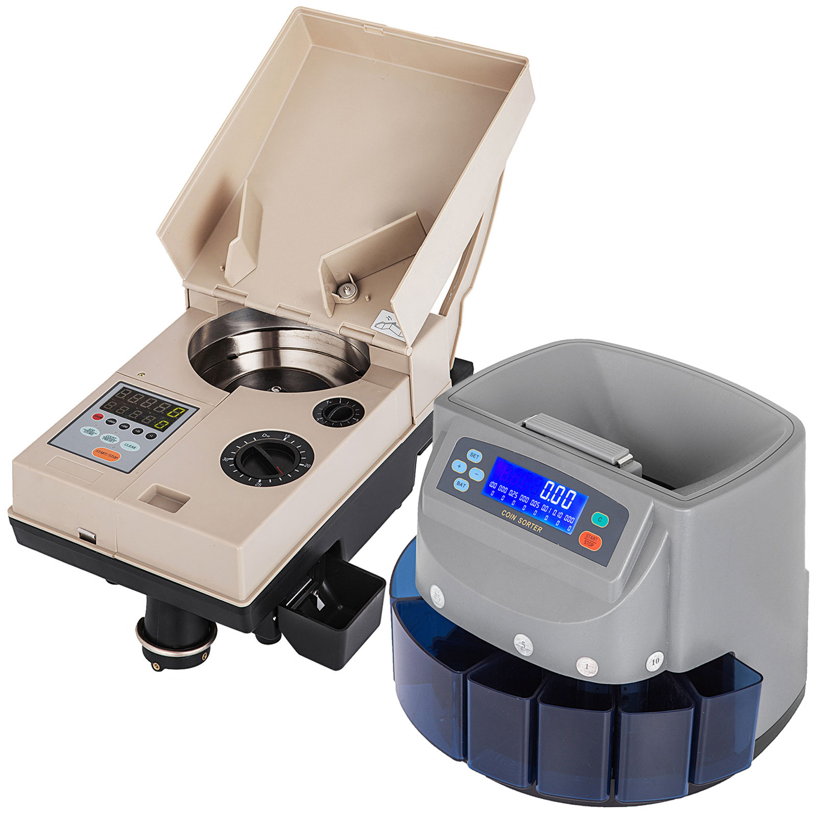 Coin Counter Sorter Automatic Money Counting Machine Digital Electronic ...