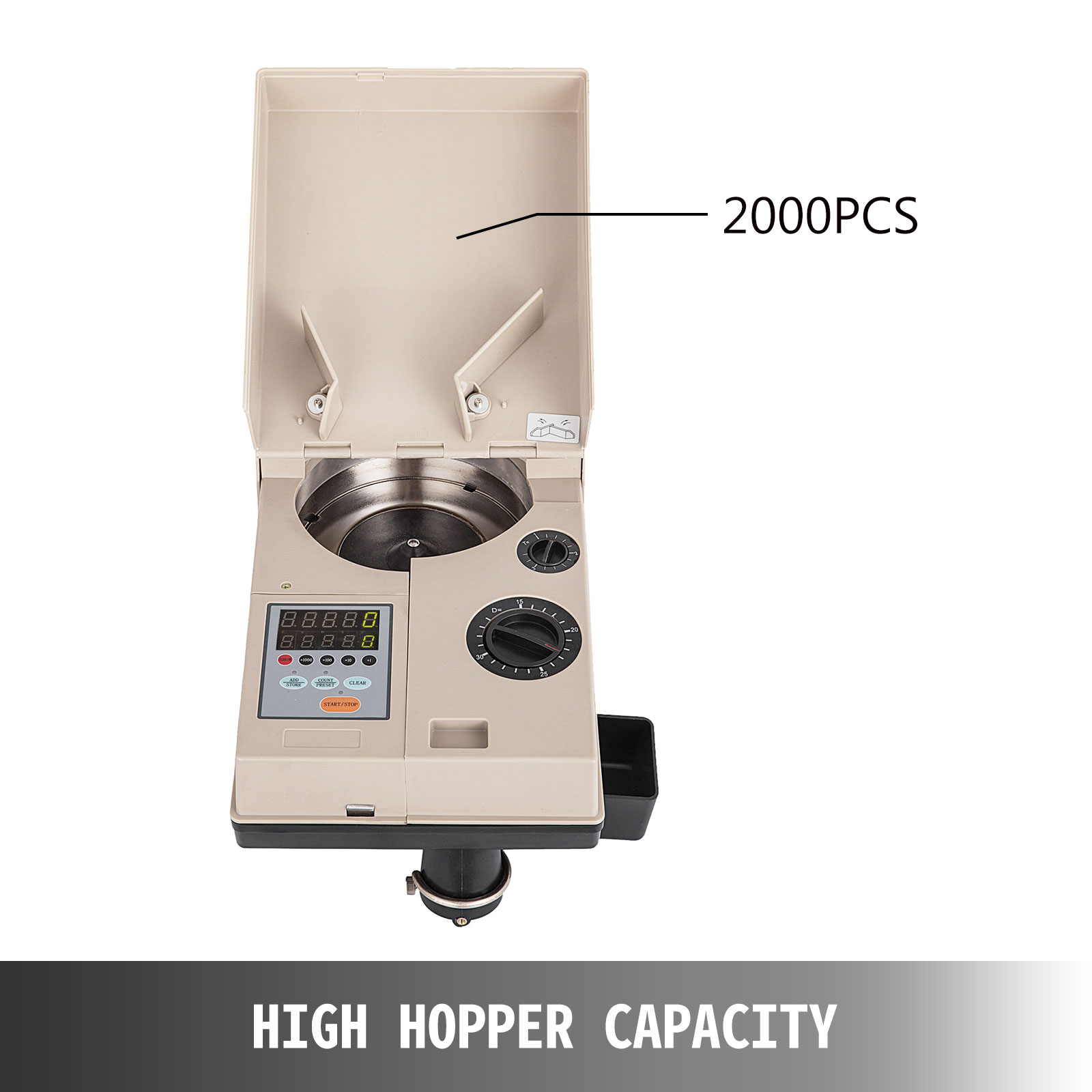 Coin Counter Sorter Automatic Money Counting Machine Digital Electronic ...