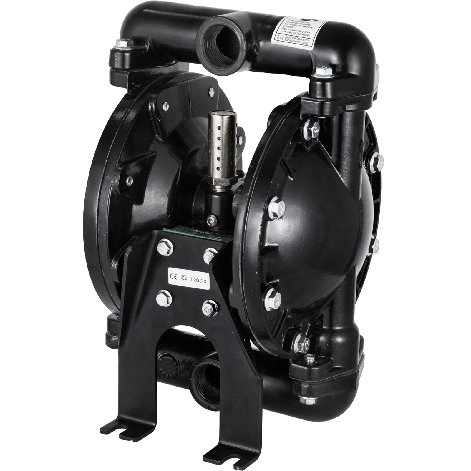 VEVOR Air-Operated Double Diaphragm Pump 1" Inlet Outlet Petroleum ...