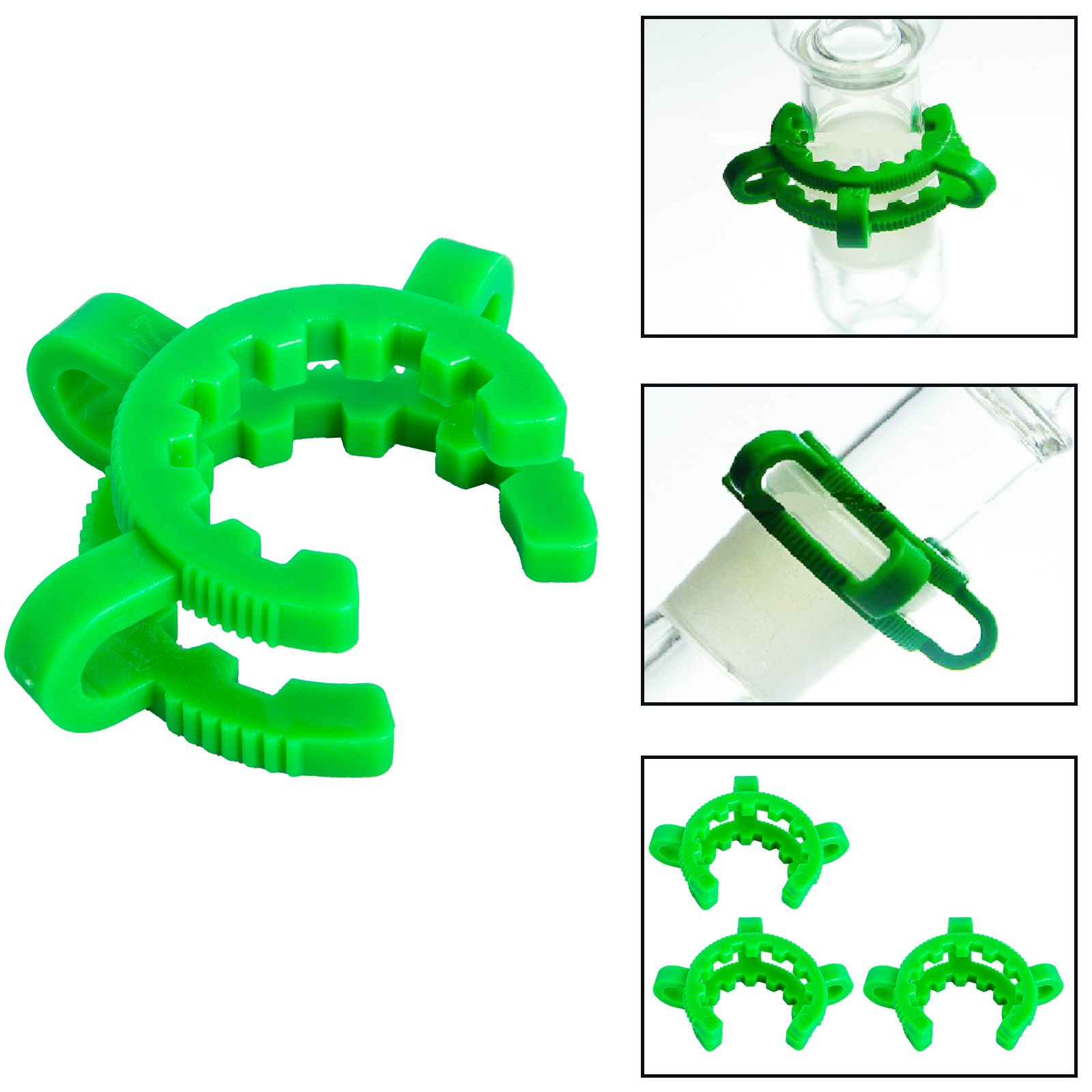 Vevor Ronde Bodem Flask Drie Halzen Glazen Kolf 3 Hals Ronde Bodem Kolf ...