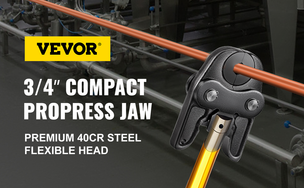 Vevor Compact Propress Jaw Tool 3/4″ Compact Press Jaw For Inline Press ...