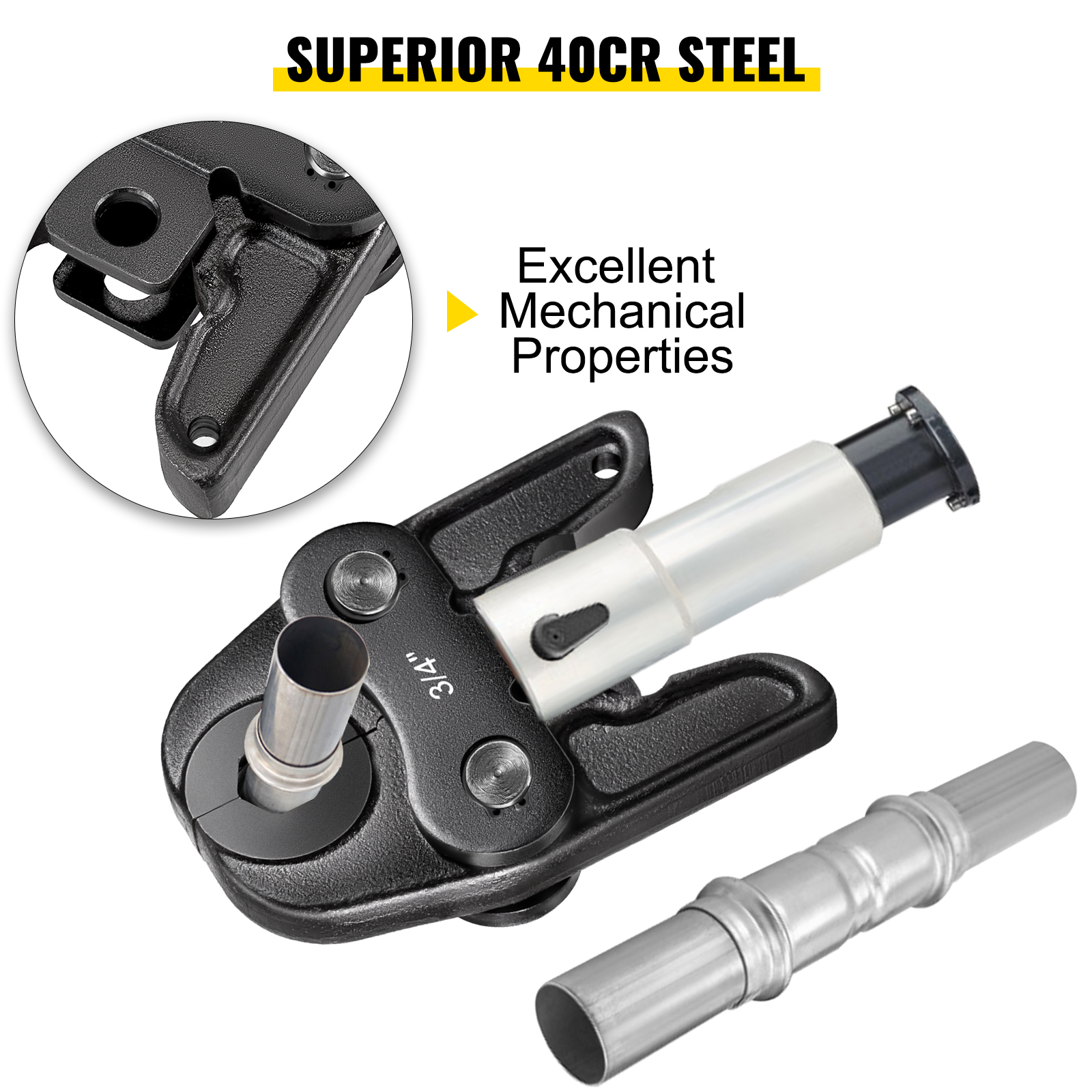 Vevor Compact Propress Jaw Tool 3/4″ Compact Press Jaw For Inline Press ...