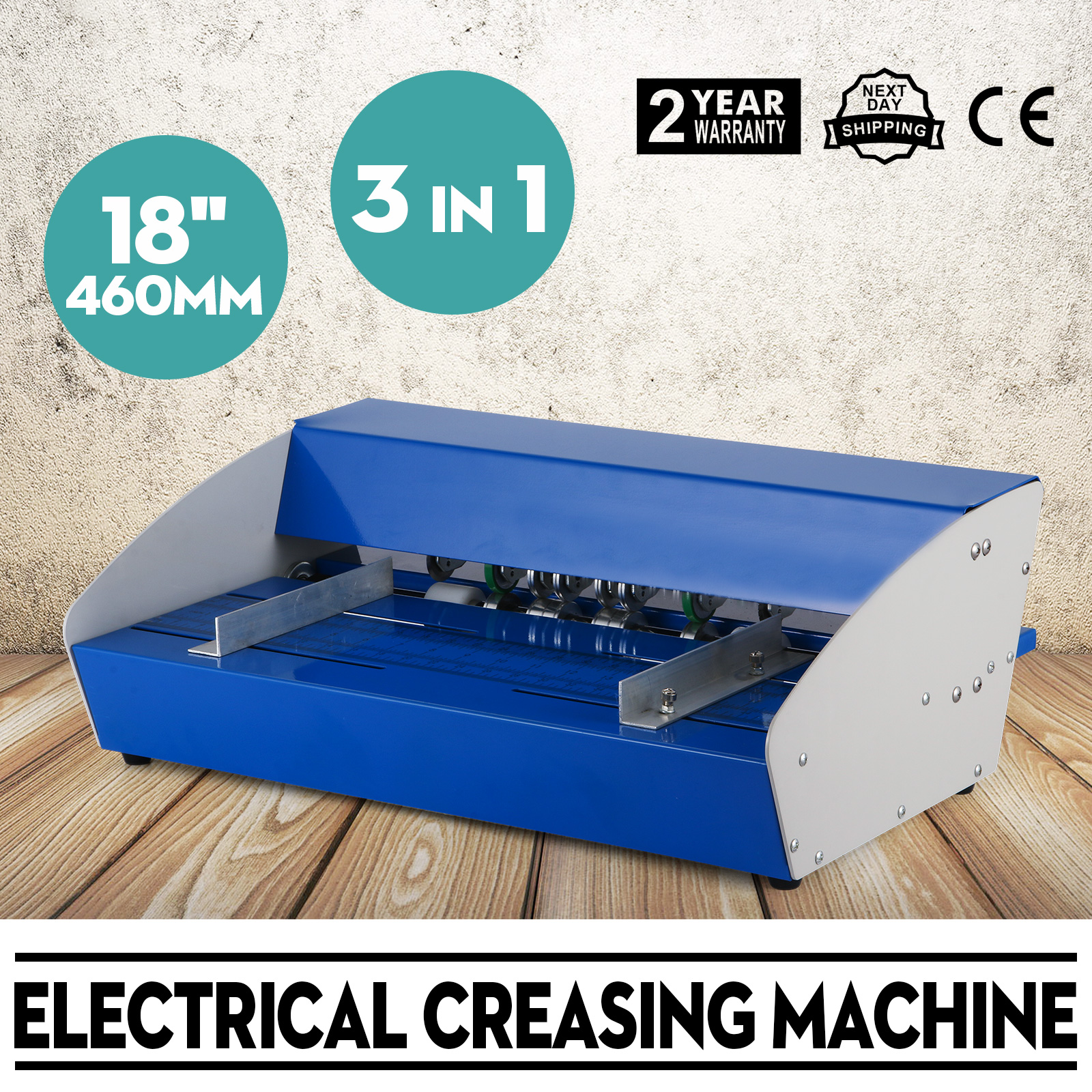 Uimoso Electric/Manual Scoring Paper 13.7"-20" Creasing Machine Creaser ...