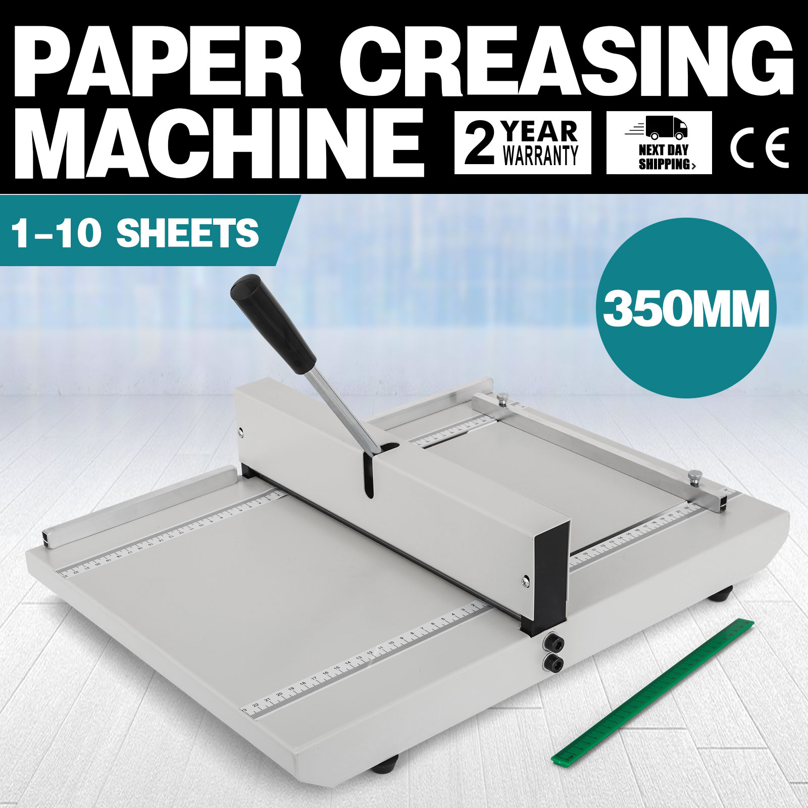 Uimoso Electric/Manual Scoring Paper 13.7"-20" Creasing Machine Creaser ...