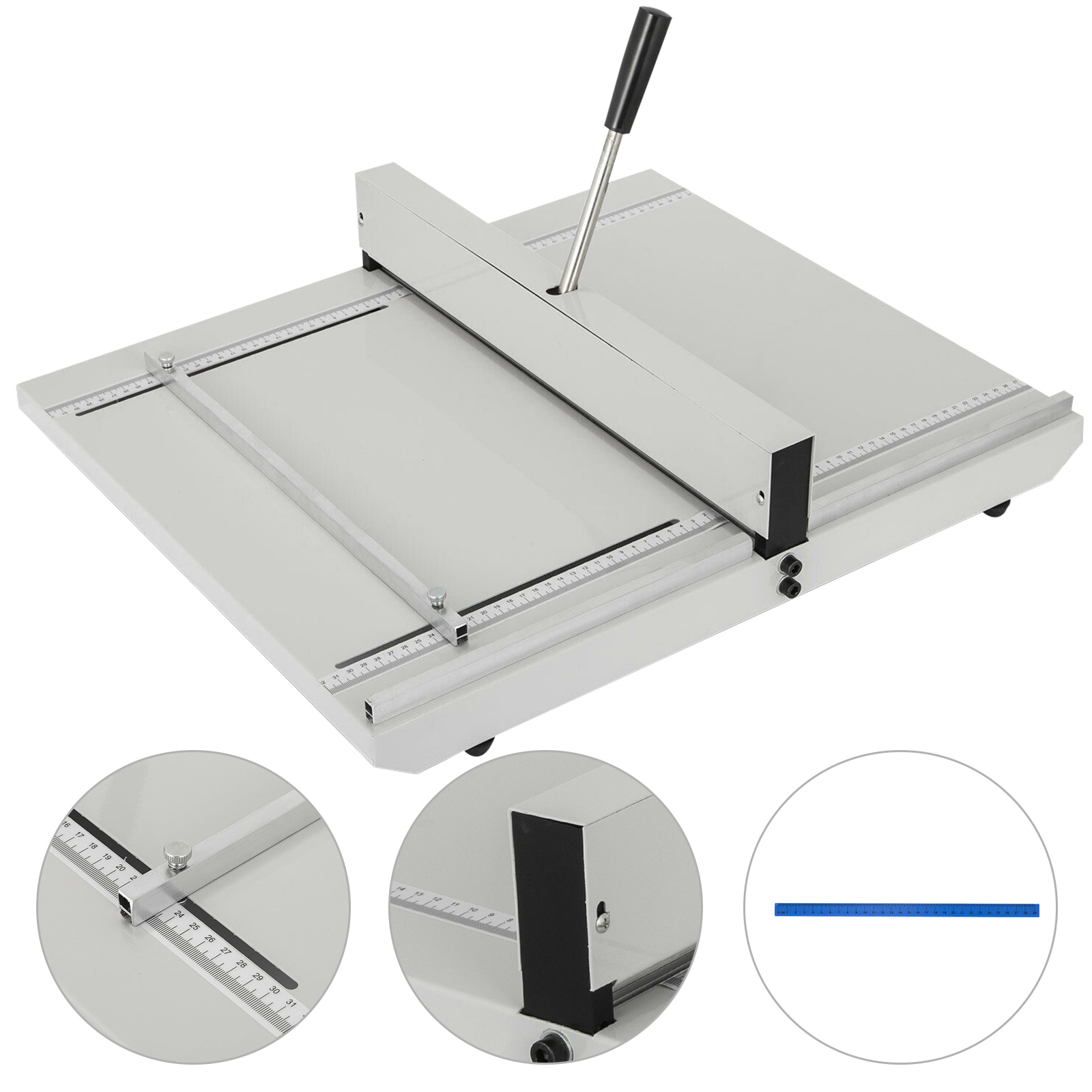 Uimoso Electric/Manual Scoring Paper 13.7"-20" Creasing Machine Creaser ...