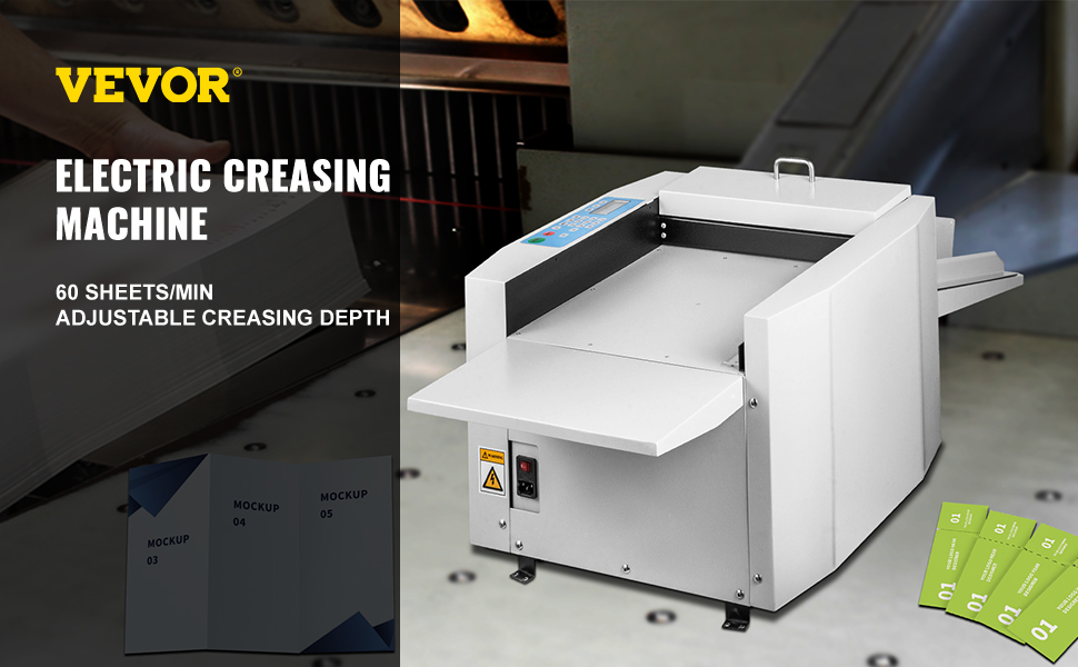 VEVOR 330mm Electric Creasing Machine Paper Creasing Machine Electric ...