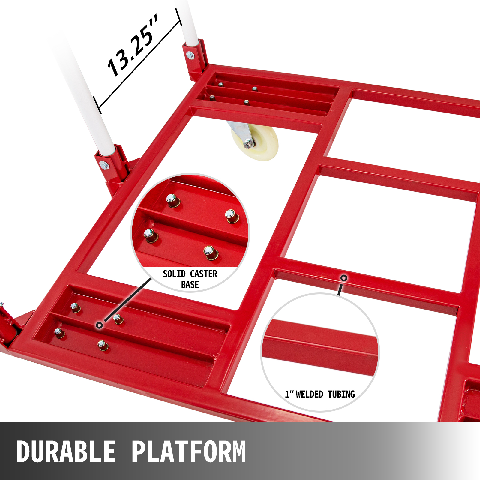 VEVOR Panel Cart Dolly 2400lbs Capacity, Drywall Sheet Cart 38 Inch ...