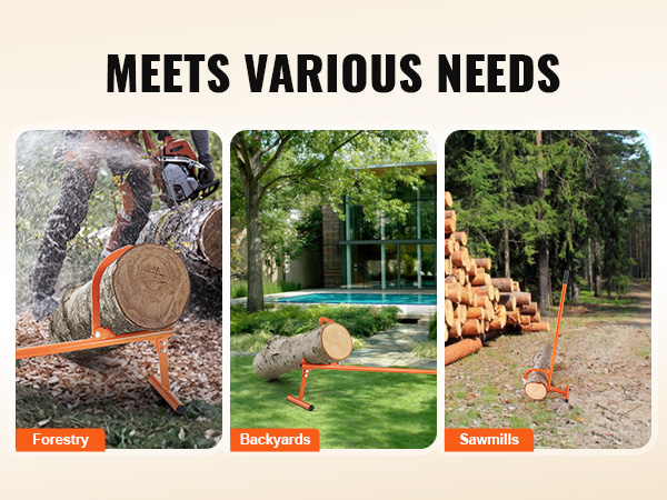 VEVOR Timberjack 48 in Heavy Duty Log Lifter Metal Handle for Max 15 ...