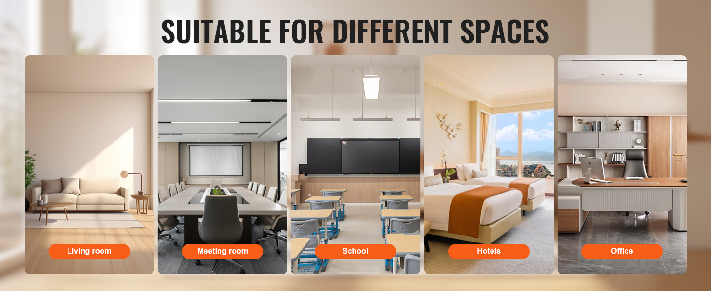 VEVOR 3 Tiers Wall Mounted AV Media Stand Adjustable Floating Projector ...