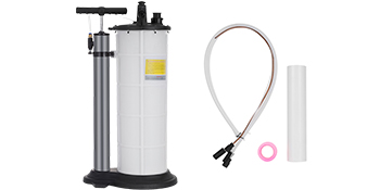 VEVOR Pneumatic Fluid Extractor 9.0 Liter Oil Extractor Pump, Air ...