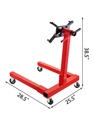 Engine Stand Motor Stand 1250lb Capacity Rotating Automotive Tools in ...