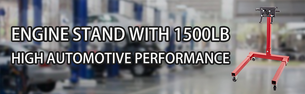 Engine Stand Motor Stand 1500lb Capacity Rotating Automotive Tools In ...