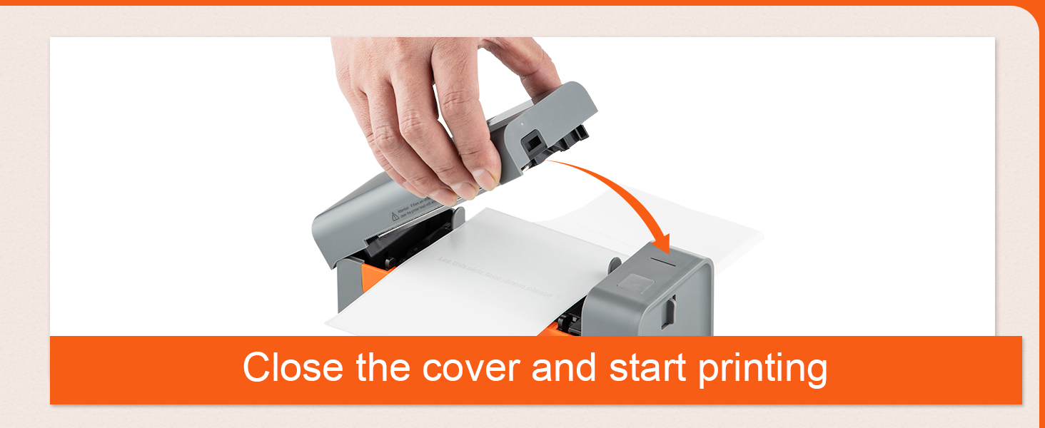 VEVOR Thermal Label Printer, 4x6 Label Printer for Width of 1.57" - 4. ...