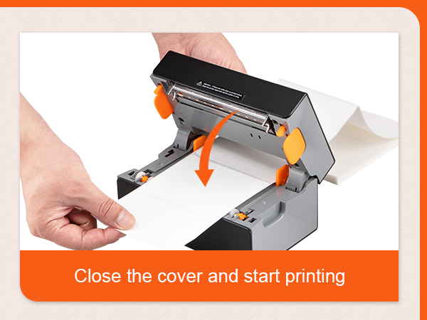 VEVOR HD(300DPI) Thermal Label Printer, Shipping Label Printer with ...