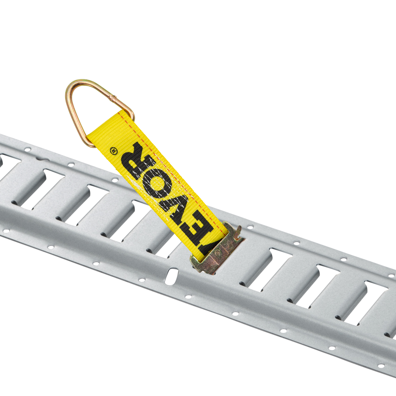 4'/5'/8' Horizontal E Track Tie Down Rail，12'/15' E Track Straps ...