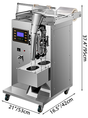 VEVOR Pneumatische vulmachine, vloeistofvulmachine, 3-120 g, 400 W ...