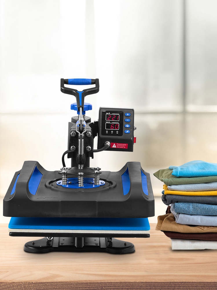VEVOR Heat Press Machine, 15 x 15 Inches, Fast Heating, 360 Swing Away ...