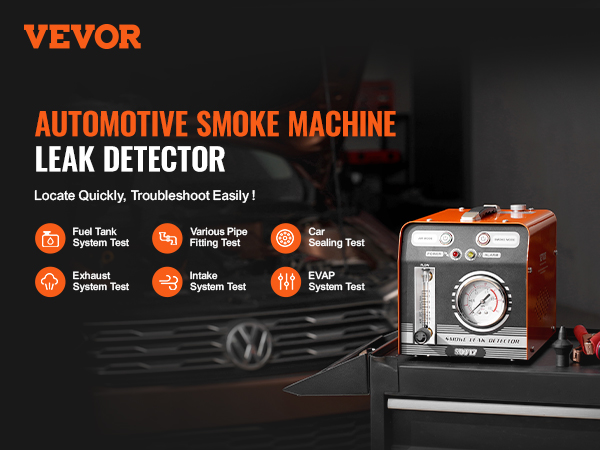 VEVOR Automotive Smoke Machine Detector Detector Tester detekce úniku ...