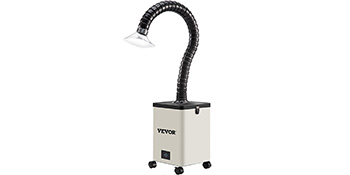 VEVOR Filter Fume Extractor Pure Air Fume Extractor 80W with 3 Stage ...