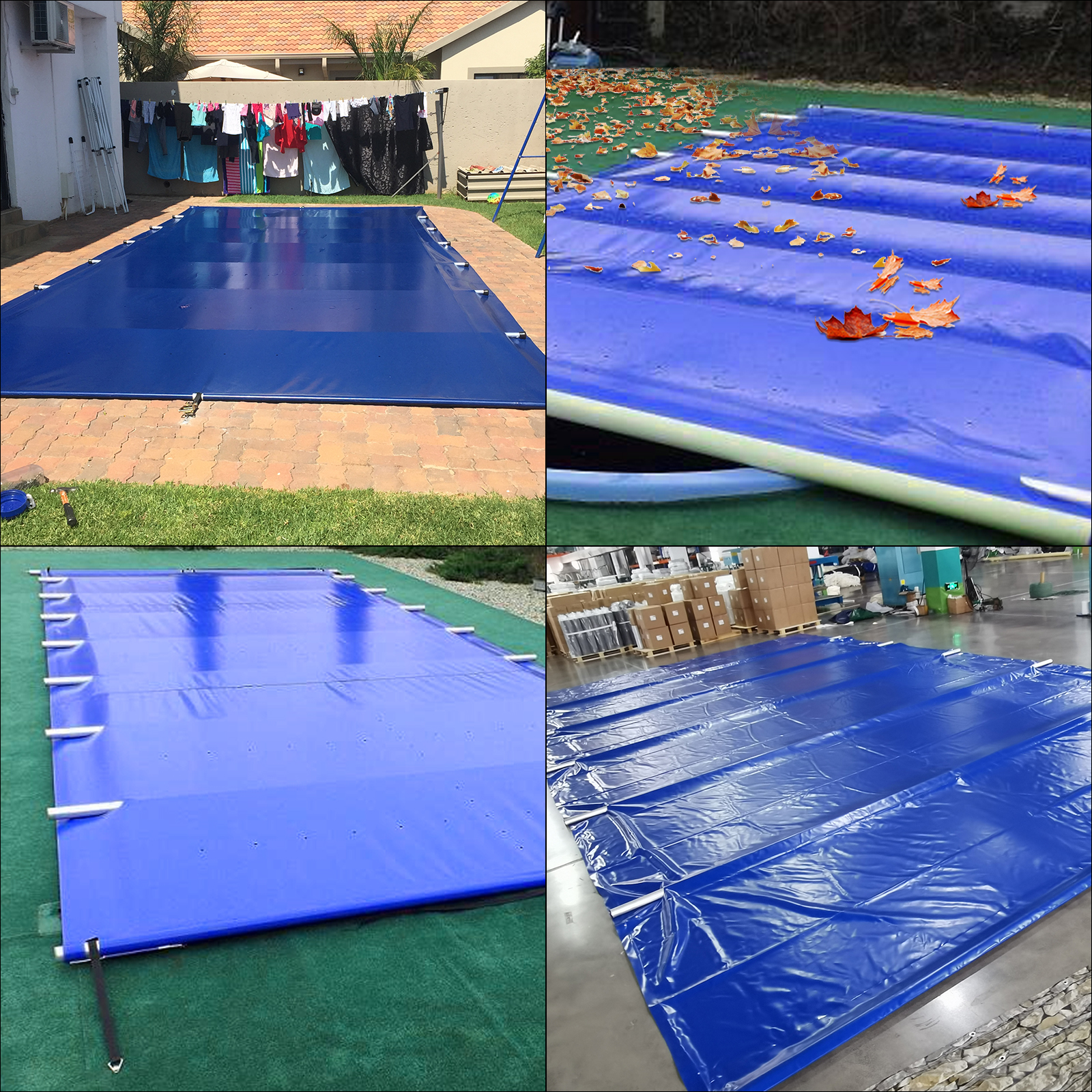 VEVOR Pool Safety Cover 10 5x20 Ft In ground Pool Cover Blue In