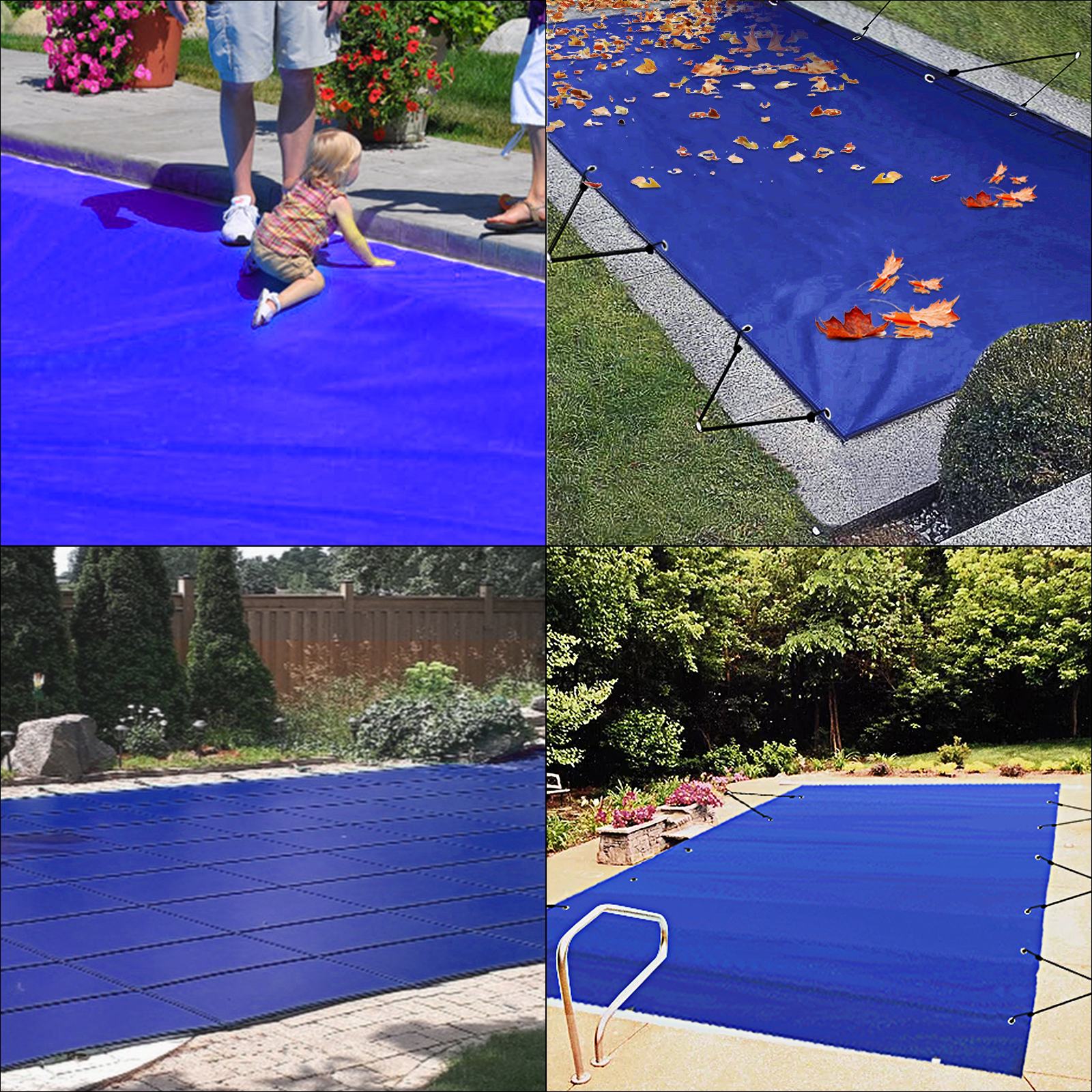 Vevor Pool Safety Cover, In Ground Pool Cover 11.5x16 Ft, Pvc Safety ...