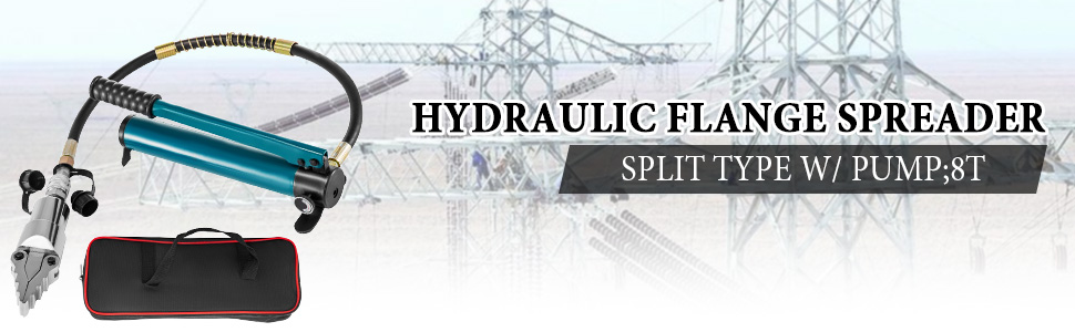 Hydraulic Flange Spreader 8t With Pump Split-type Flange Wedge Splitter ...