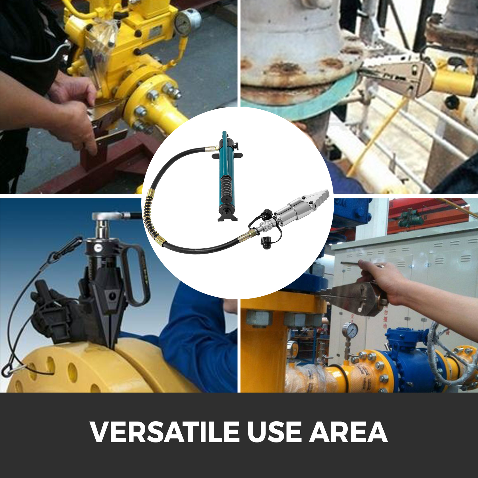 Hydraulic Flange Spreader 8t With Pump Split-type Flange Wedge Splitter ...