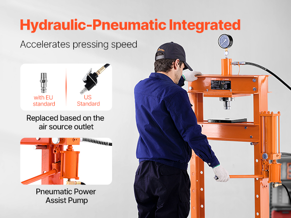 20 T Hydraulic Shop Press Hydraulic Press with Press Plate for Bending ...