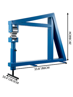 Bench/vice English Wheel With Anvils, Complete Setup, Wheeling Machine ...