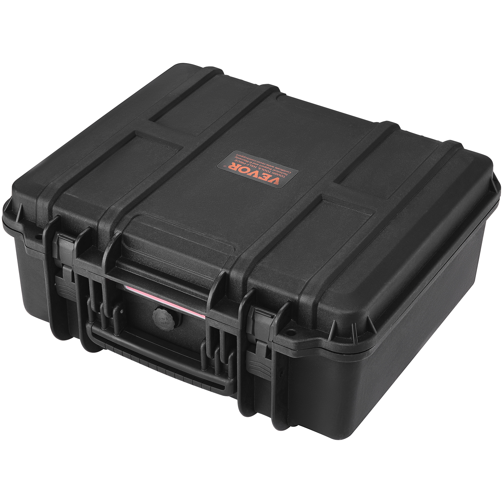 VEVOR Hard Pistol Cases with Pre-cut PU Foam/lining Lockable for 1/2/5 ...