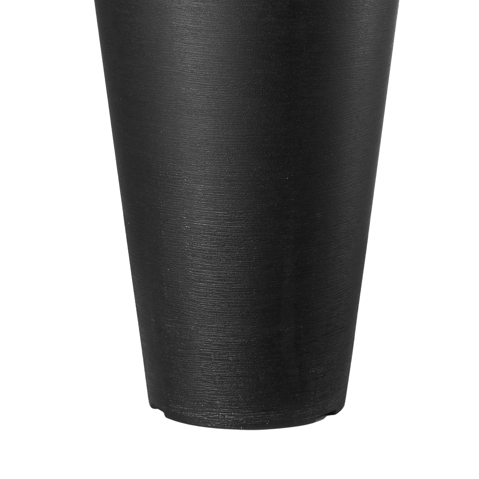 Tall Planter Set of 2 Round Tapered Plant Pots 24 in for Outdoor Indoor ...