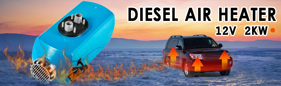 VEVOR Vevor Diesel Heater Diesel Air Heater Planar 12v 2kw For Car ...