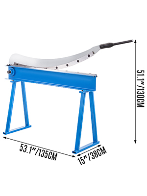 Vevor Guillotine Metaalschaar Guillotine Shear For Metal Hs-1000 39" X ...