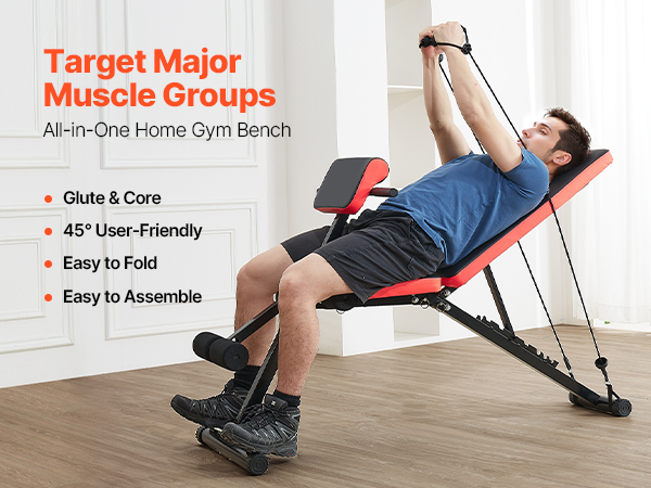 Roman Chair Back Extension Hyperextension Bench Adjustable Foldable ...